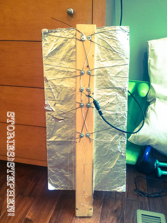 Homemade Antenna to Watch Live Sports Without Cable - Stories By Stephen